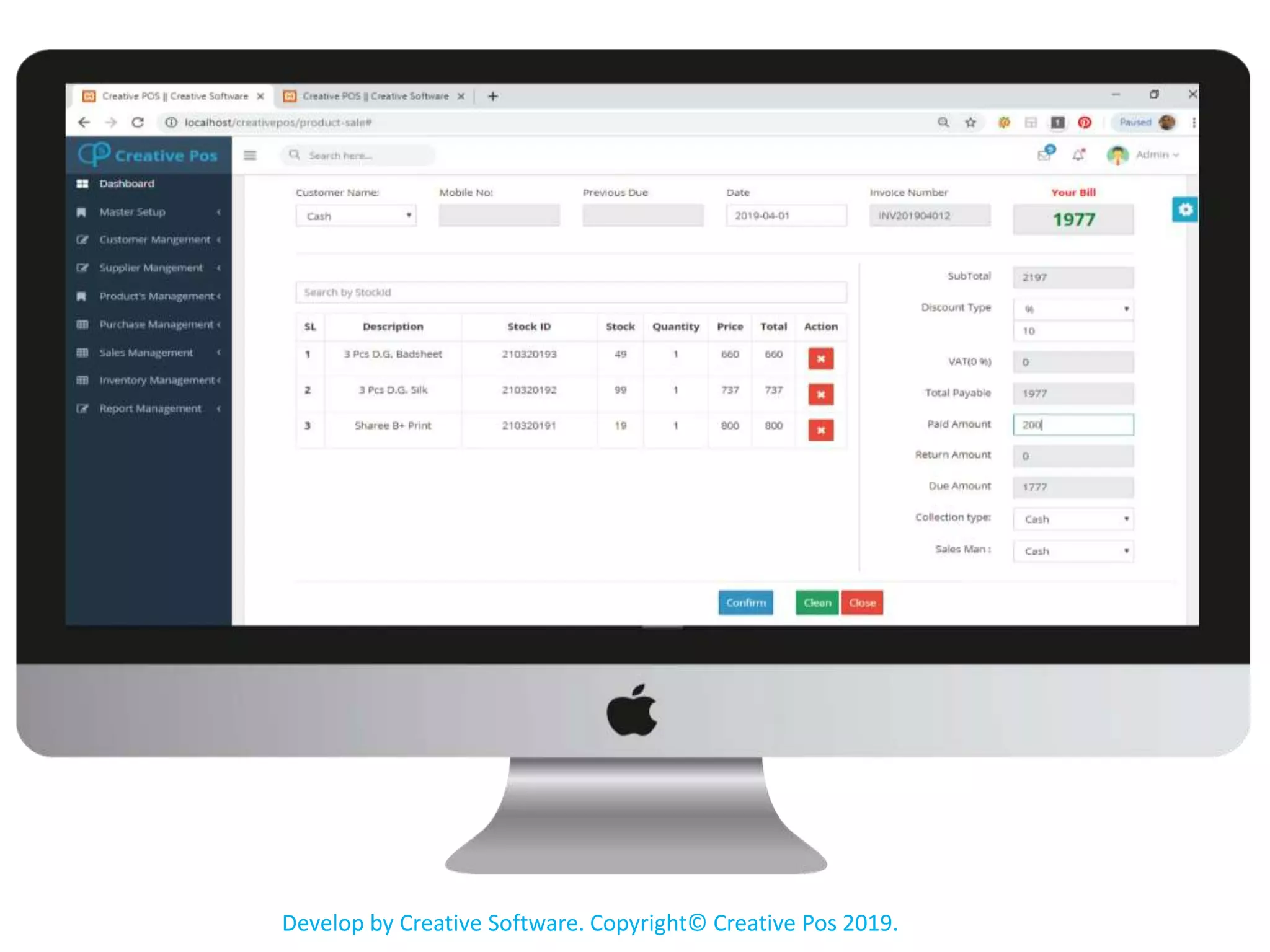 Welcome to creative pos| Point of Sales Software | Pos Software in ...