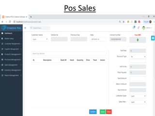 Welcome to creative pos| Point of Sales Software | Pos Software in ...