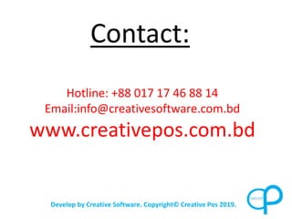Welcome to creative pos| Point of Sales Software | Pos Software in ...