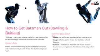 Welcome to Cricket – A Beginner’s Guide by TIDA Sports | PPTX