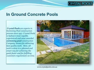 Swimming Pools Designs | PPTX