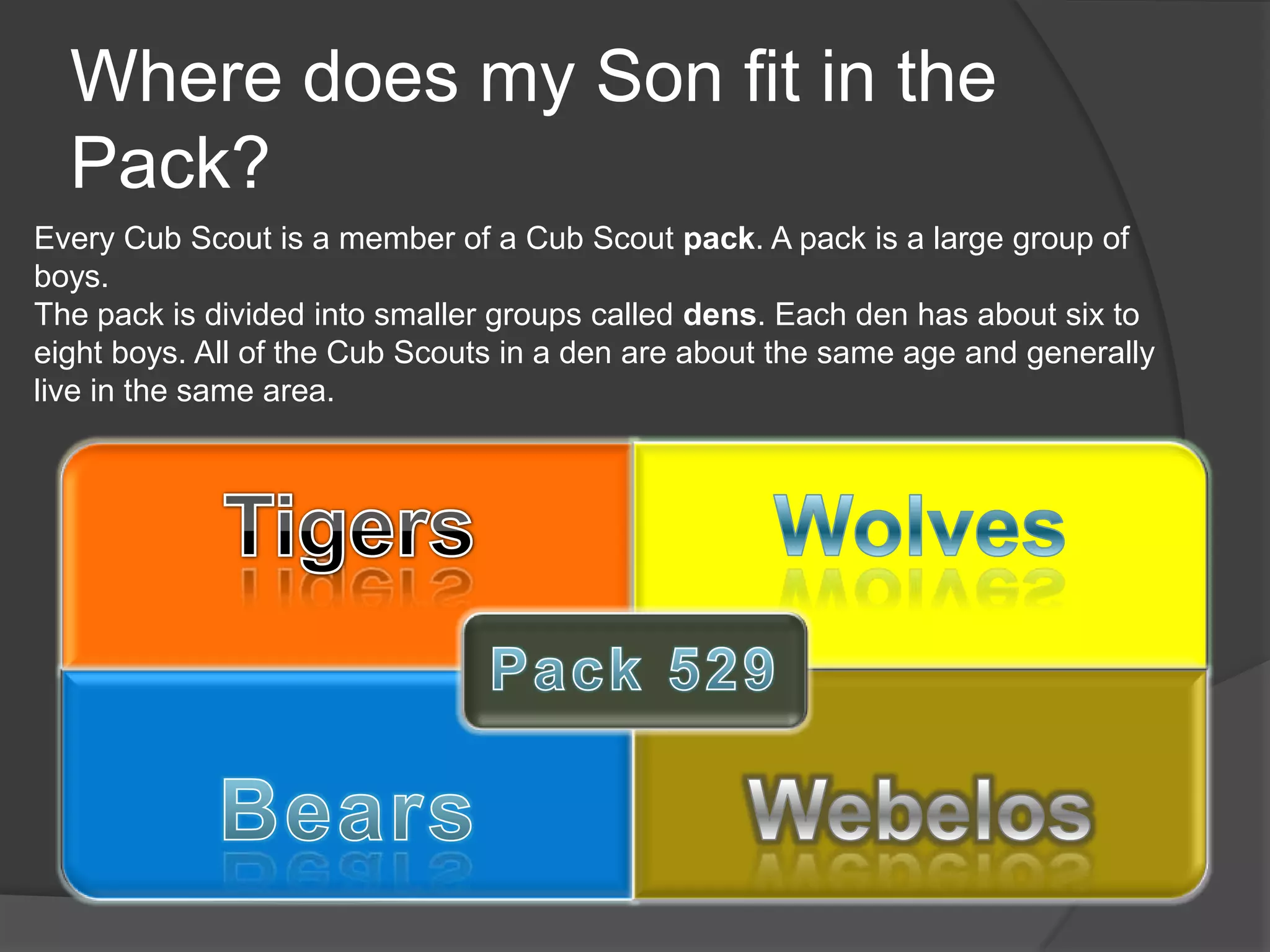 Welcome To Cub Scouts! | PPSX