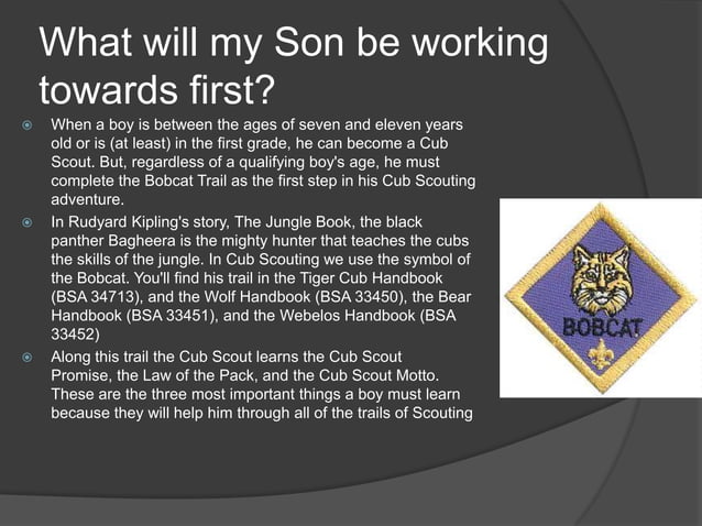 Welcome To Cub Scouts! | PPT