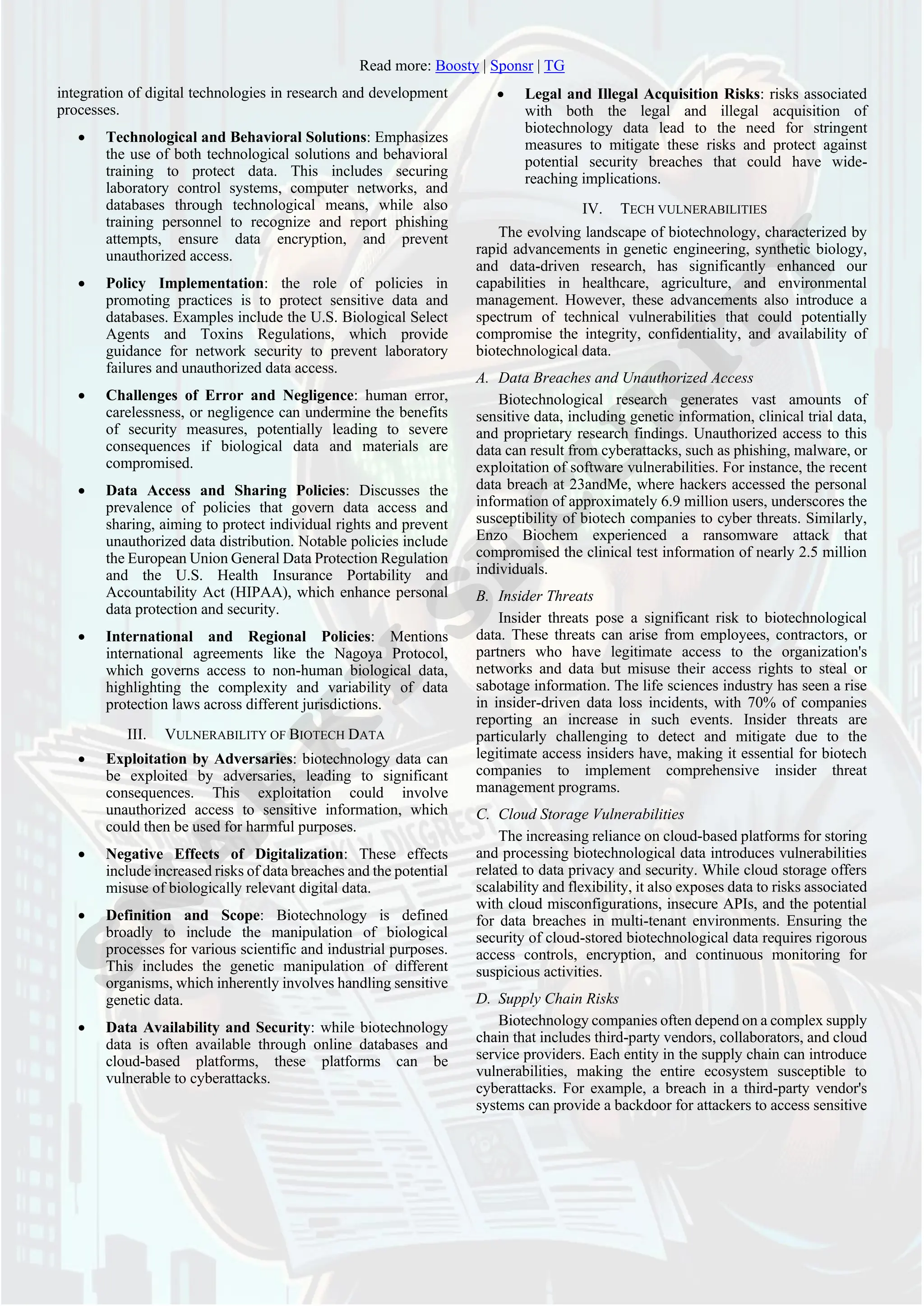 Welcome to Cyberbiosecurity. Because regular cybersecurity wasn't complicated enough [EN].pdf