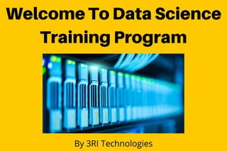 Welcome to Data Science | PPT