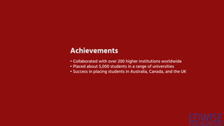 Edwise Foundation: Your Pathway to Global Education | PPT