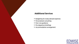 Edwise Foundation: Your Pathway to Global Education | PPT