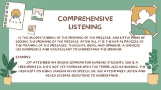 Types of listening | PDF