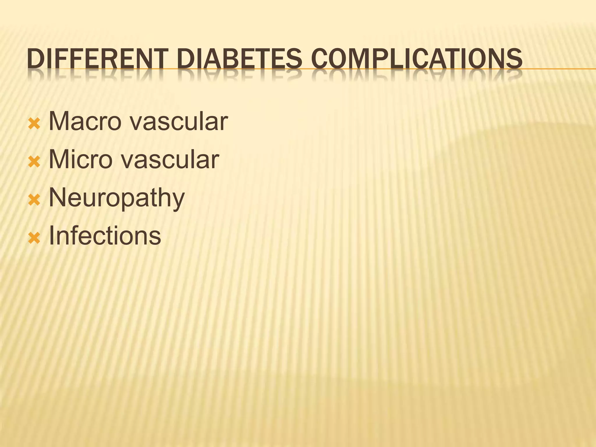 RECENT ADVANCES IN THE TREATMENT OF DIABETES MELLITUS AND ITS ...