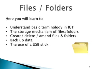 Welcome to files | PPT
