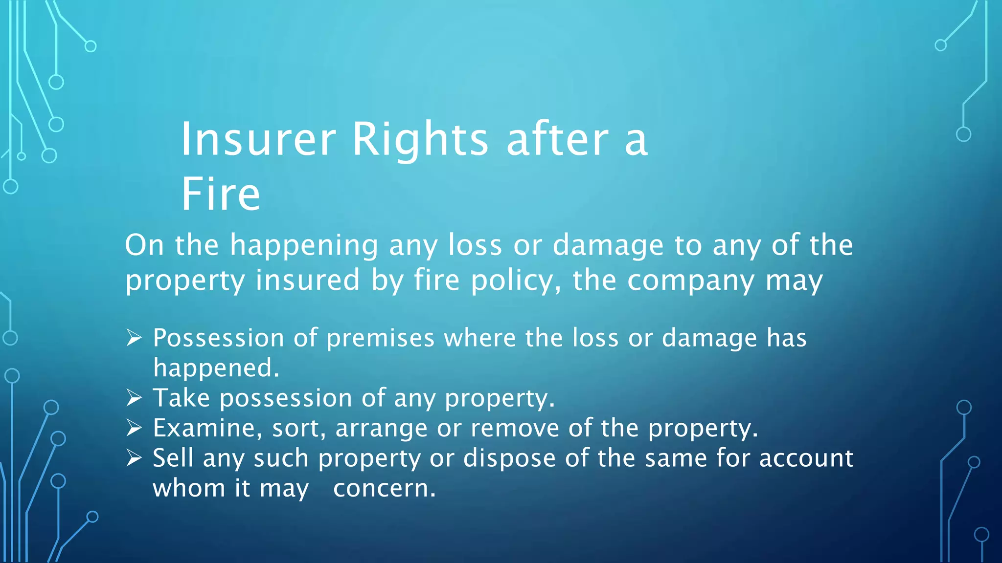 Fire Insurance Presentation | PPTX
