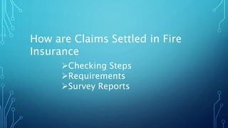 Fire Insurance Presentation | PPTX