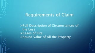 Fire Insurance Presentation | PPTX