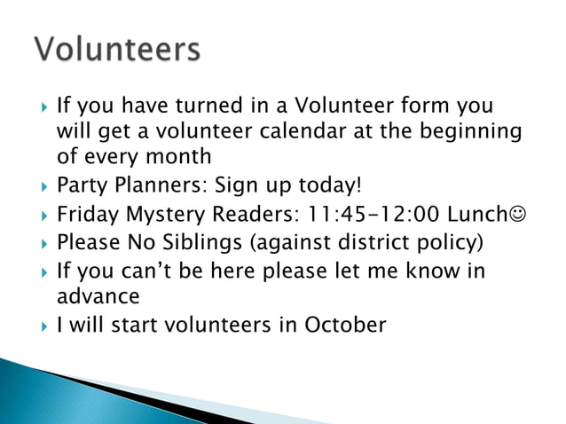 Welcome to first grade | PPT