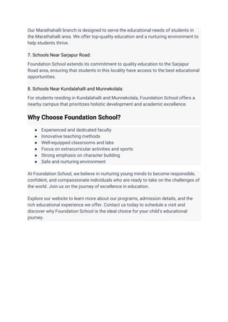 Welcome to Foundation School .docx | Professional School | Postgraduate ...