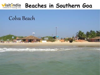 Welcome to Goa - Beach Destination of India | PPT