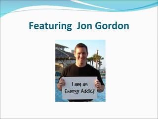 Jon Gordon - The Shark And The Goldfish Backdrop | PPT
