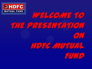Hdfc Mutual Fund Logo