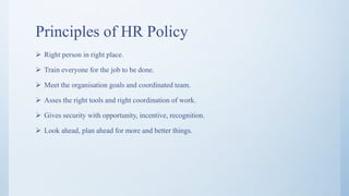 welcome to Human resource policies presentation.pptx