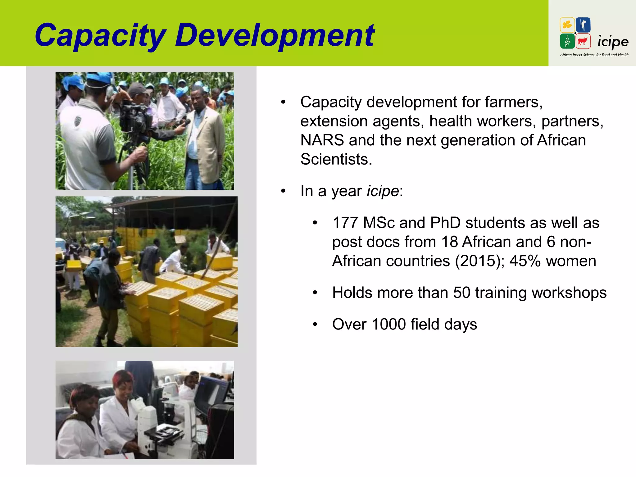 International Centre of Insect Physiology and Ecology (icipe) | PPTX
