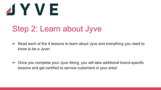 Welcome to Jyve University | PPT