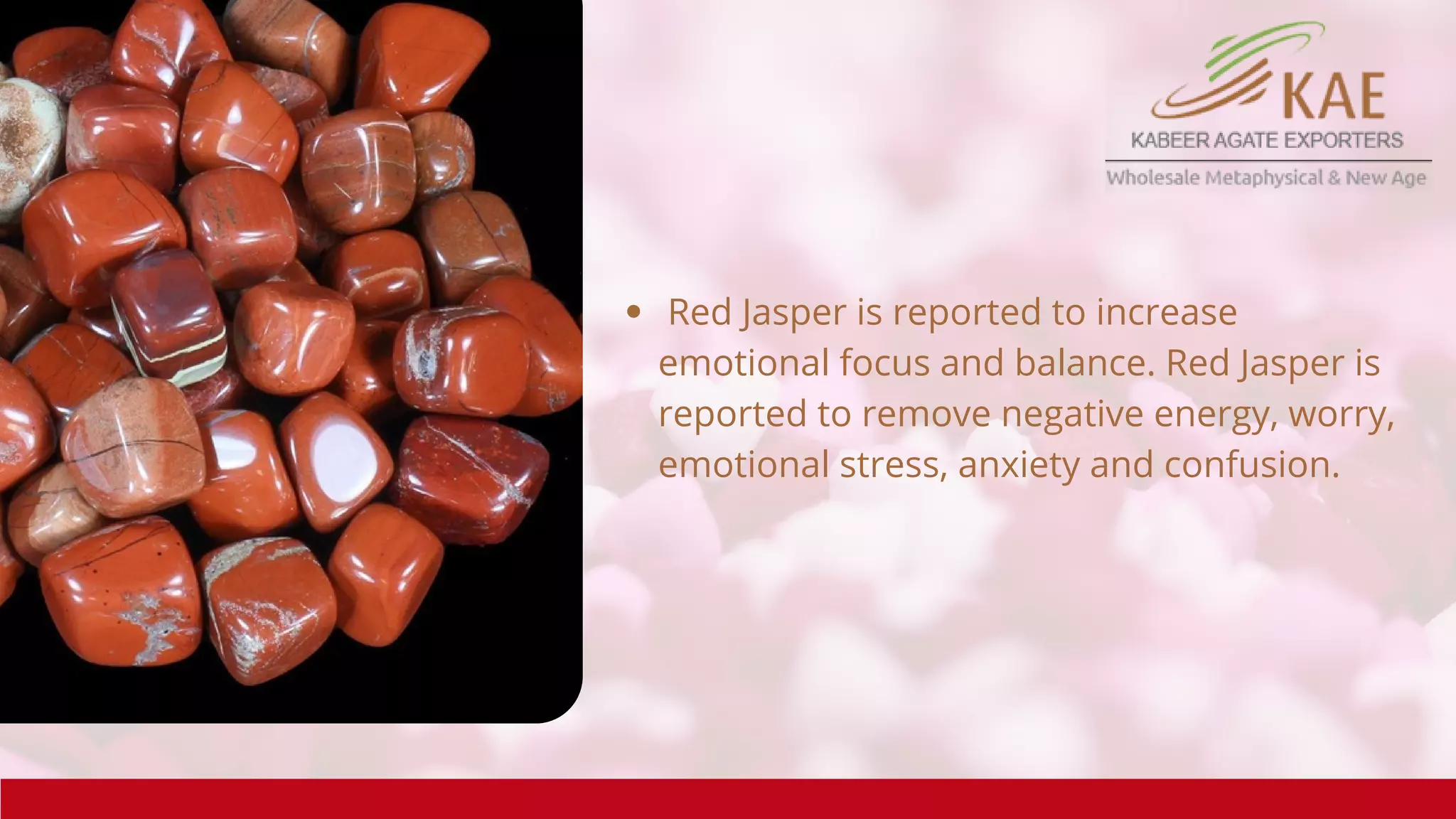 Meaning and Benefits of Red Jasper Stone | Kabeer Agate | PPT