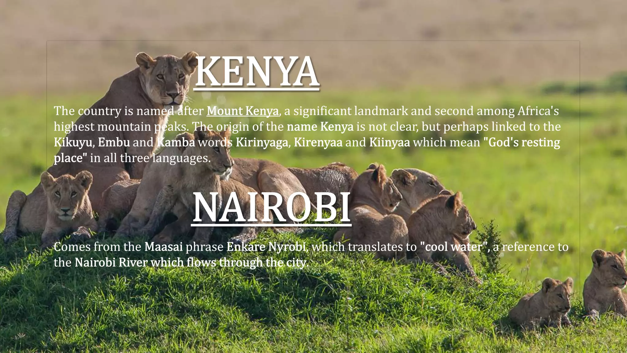 Welcome to kenya | PPT