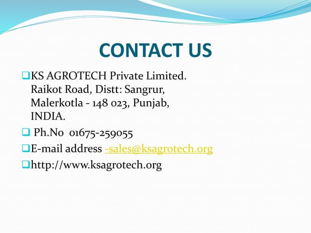 KS Bhim Rotavator | PPT