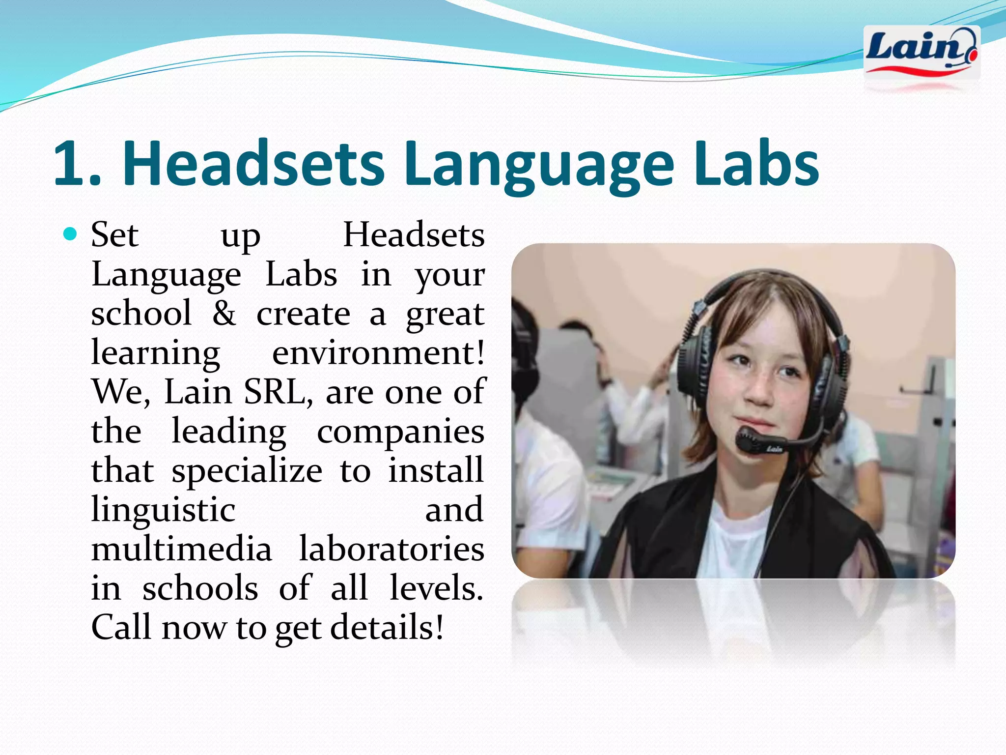 Headsets Language Labs | PPTX