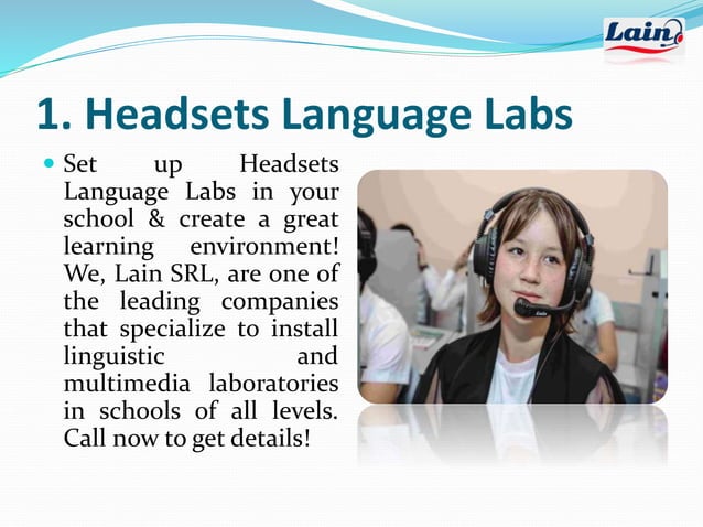 Headsets Language Labs | PPT