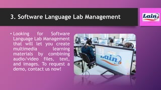 Software Language Lab Management | PPTX
