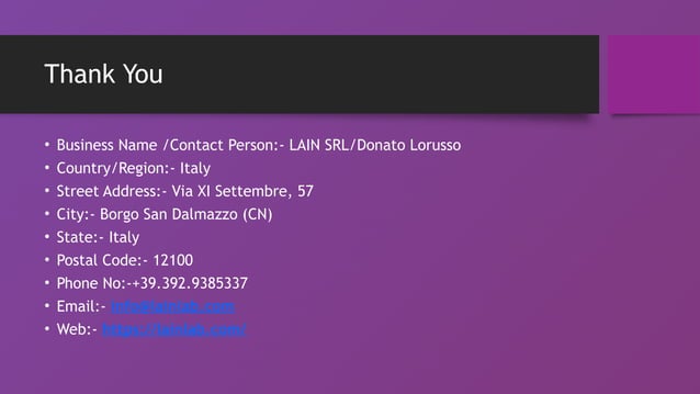 Digital Language Labs - LAIN SRL/Donato Lorusso | PPT