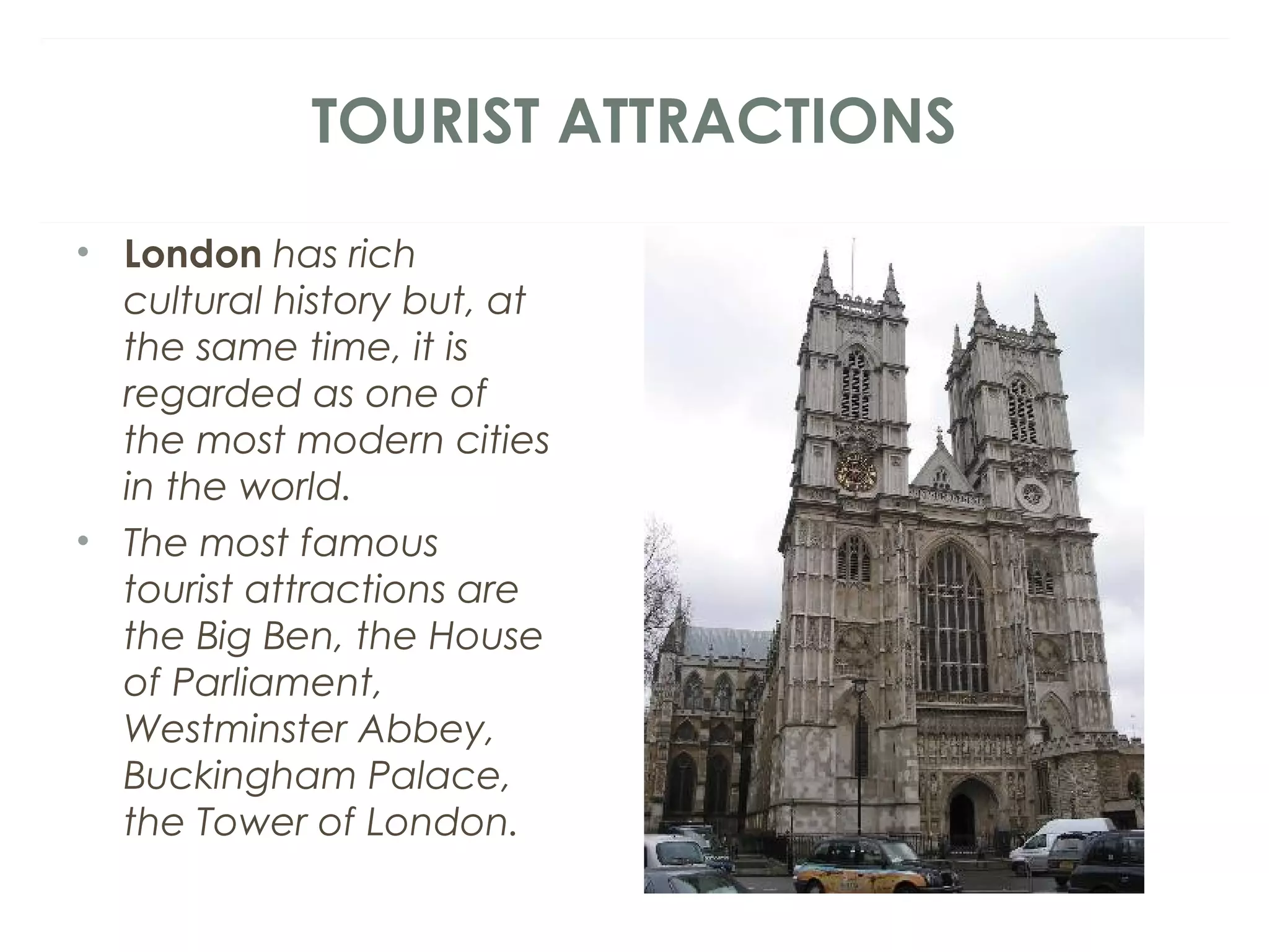 Welcome to London | PPT