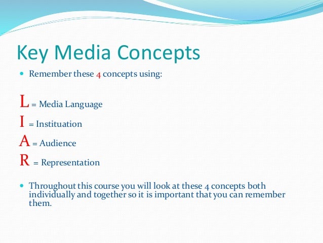 Introduction to GCSE Media (Year 10)