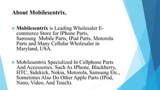 Mobilesentrix: What is iPad Digitizer? | PPTX