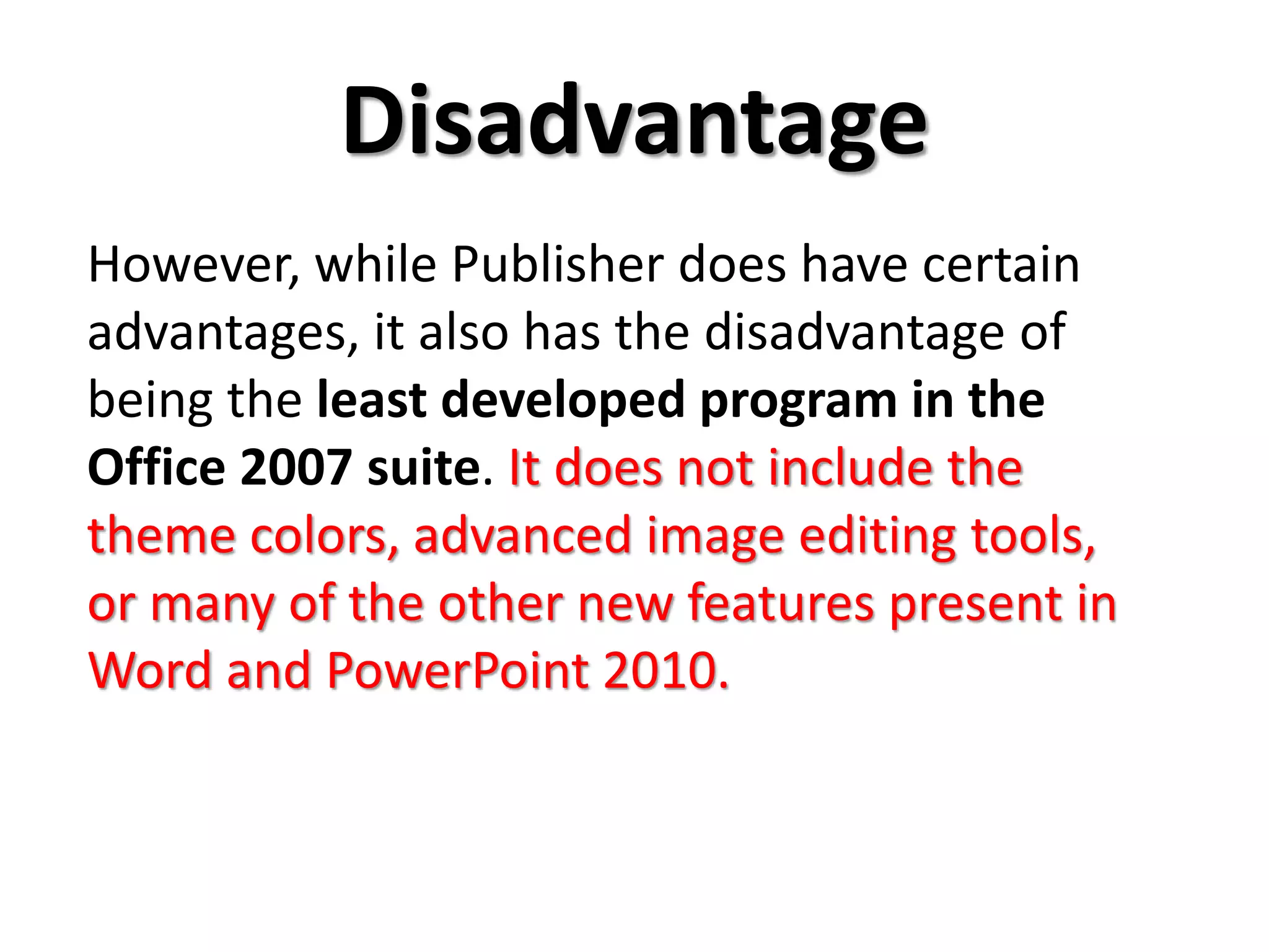 Welcome to ms pub | PPTX