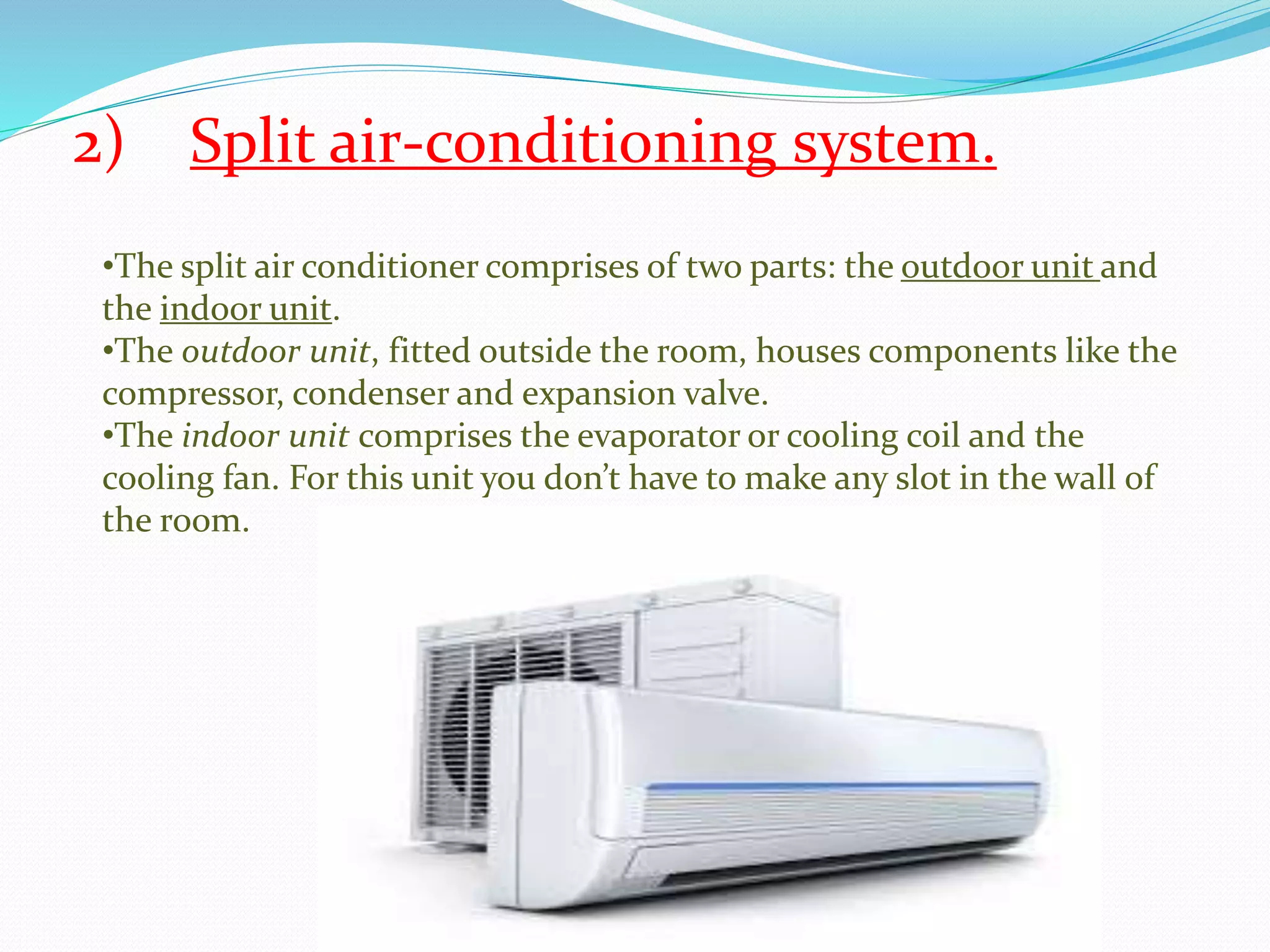 Air-conditioning system | PPTX