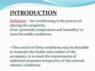 Air-conditioning system | PPTX