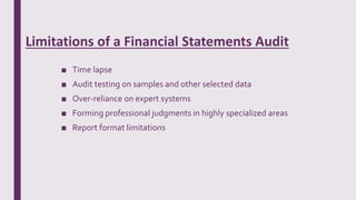 Audit in Limited Company | PPTX | Business Accounting & Finance | Business