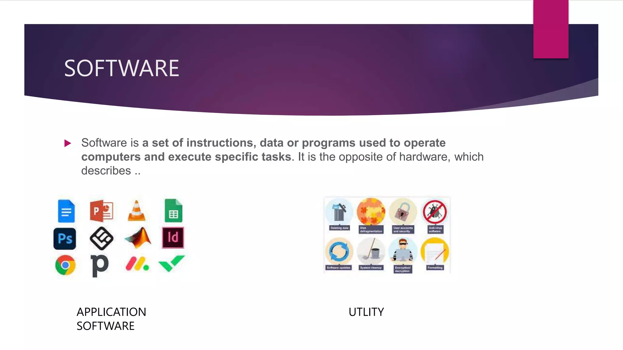Computer Information | PPTX | Computer Software and Applications ...