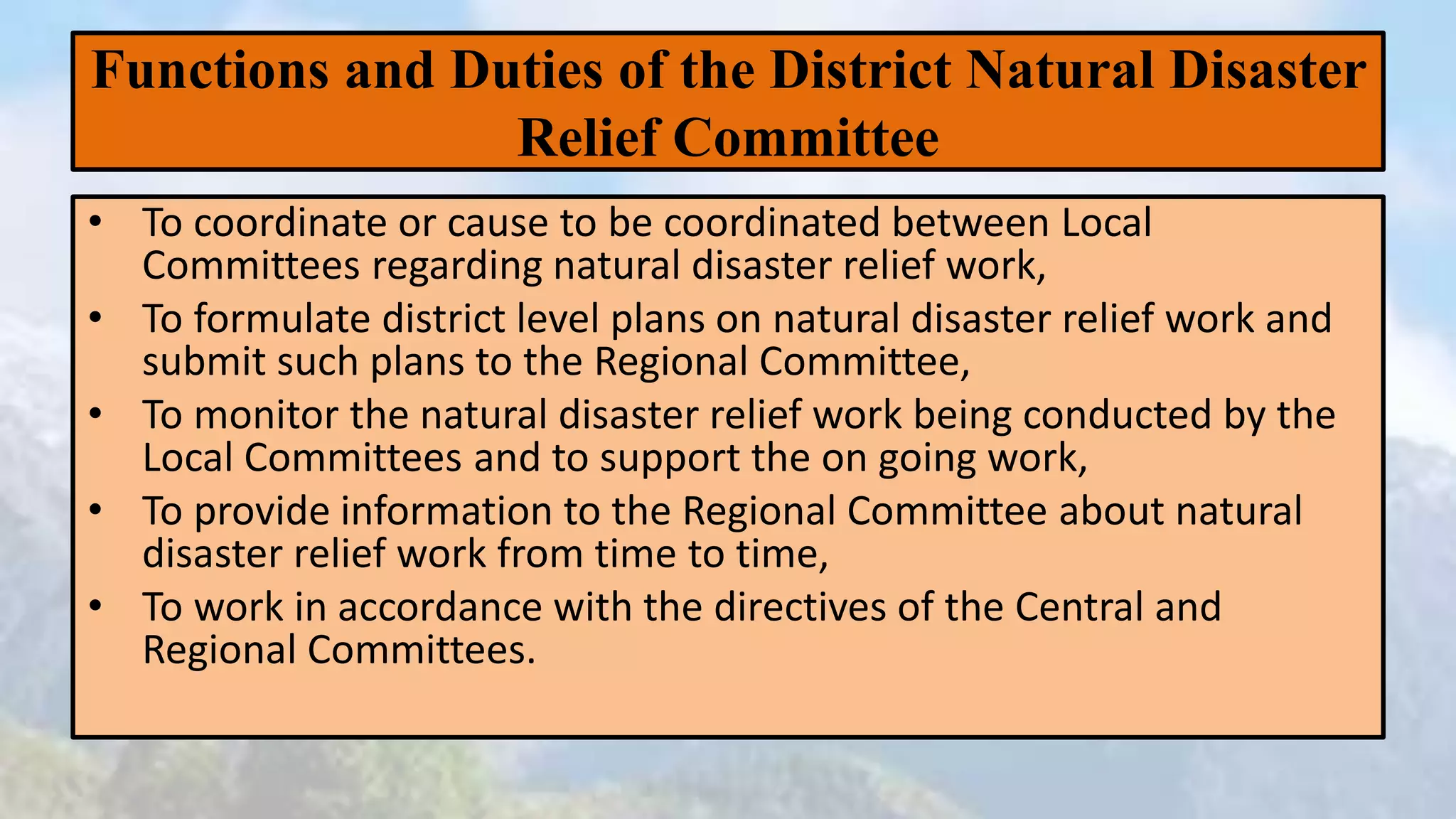 Presentation on Disaster Management process in Nepal | PPTX