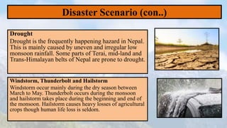 Presentation on Disaster Management process in Nepal | PPTX
