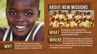 Welcome to New Missions | KEY