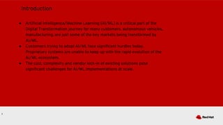Deploying and Managing Artificial Intelligence Services using the Open Data Hub Project on ...