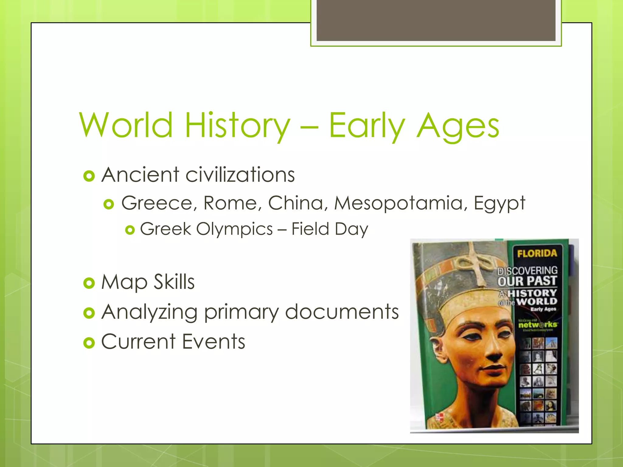 Welcome to open house 6th grade power point | PPTX