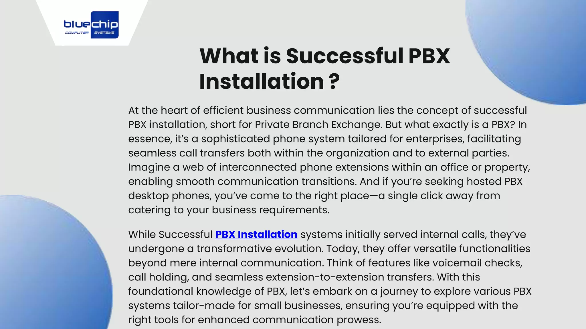 Step-by-Step Guide: How to Plan a Successful PBX Installation for Your ...