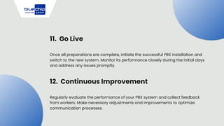 Step-by-Step Guide: How to Plan a Successful PBX Installation for Your ...