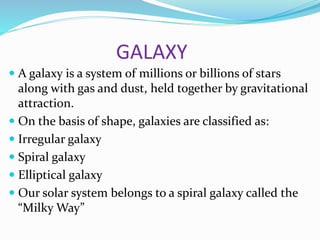 Topic:Universe | PPTX