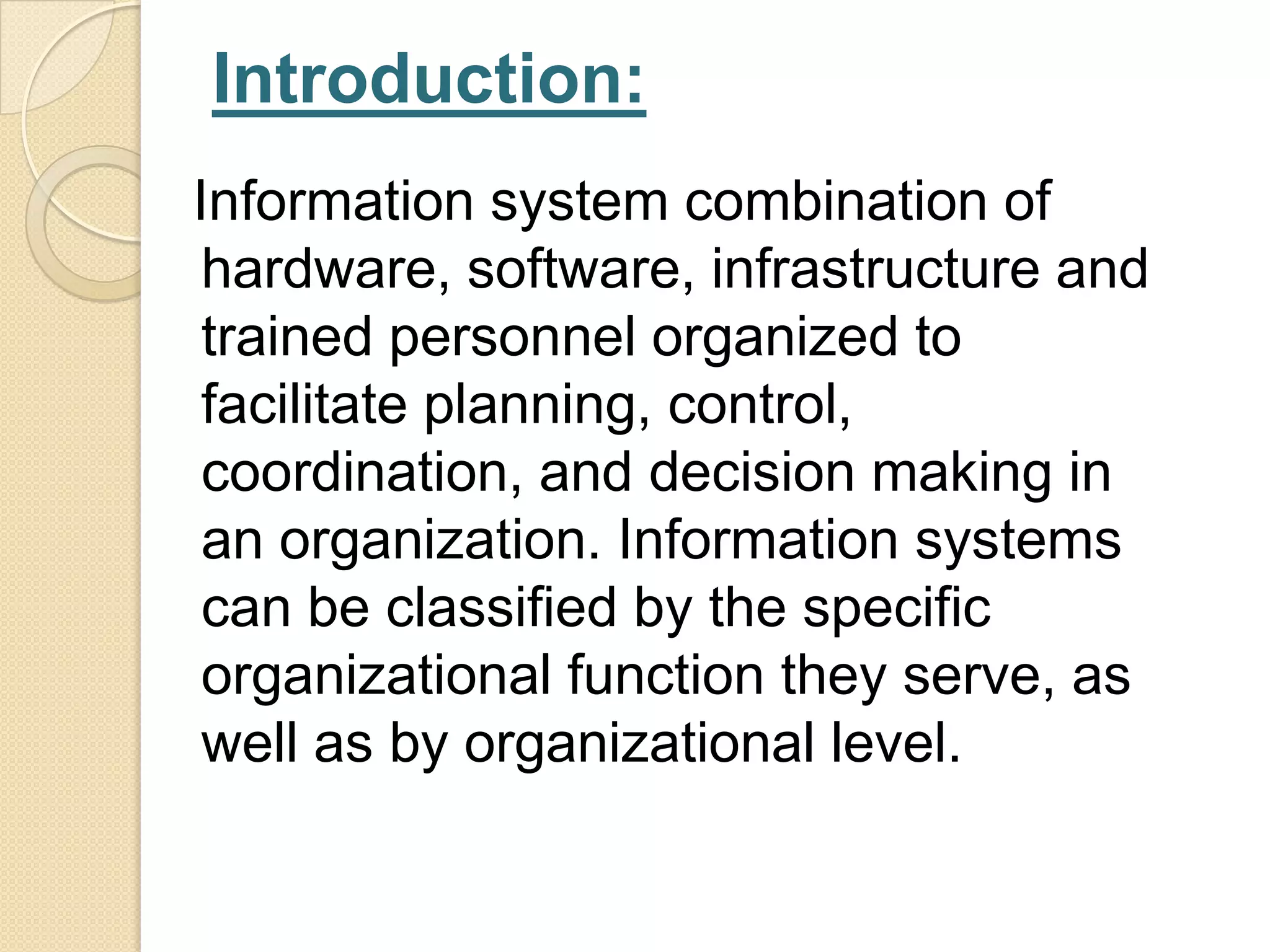 Tips of information Systems Form a functional Perspective(Badhon) | PPTX