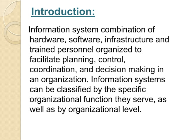 Tips of information Systems Form a functional Perspective(Badhon) | PPT